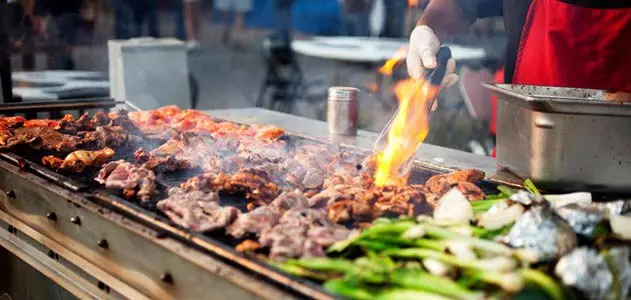 Parrilla de la barbacoa