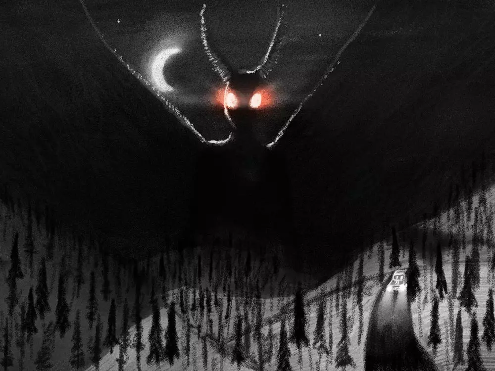 Mendebaldeko Virginiako Mothman Cryptid Berpizkundea gidatzen du