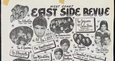 ویسٹ کوسٹ ایسٹ سائڈ ریویو، شرائن آڈیٹوریم، لاس اینجلس، سی اے، اتوار 21 فروری 1965