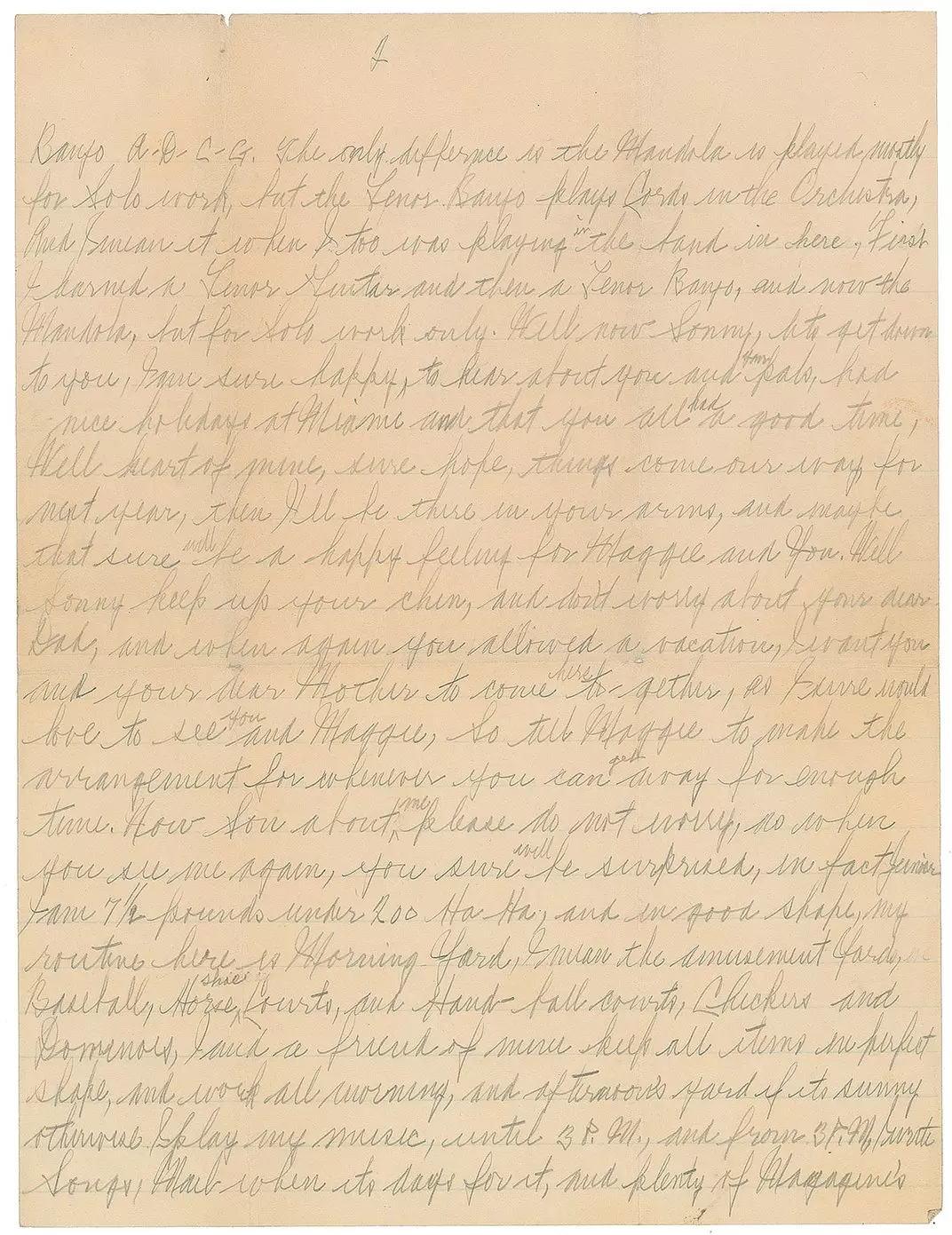 Dette brevet forteller hva Al Capone drev med i Alcatraz 21335_2
