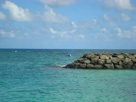 Tsunami-puin komt net aan aan de kust van Hawaï