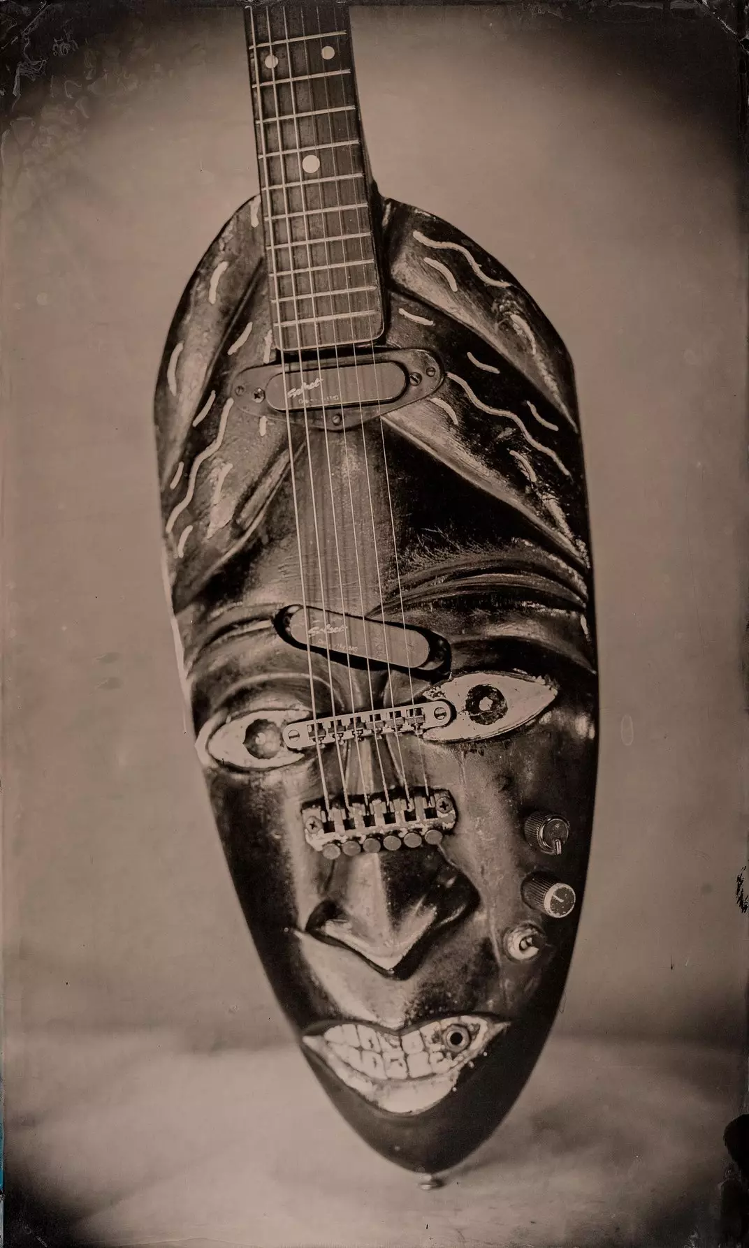 Guitarra de la màscara de la mort