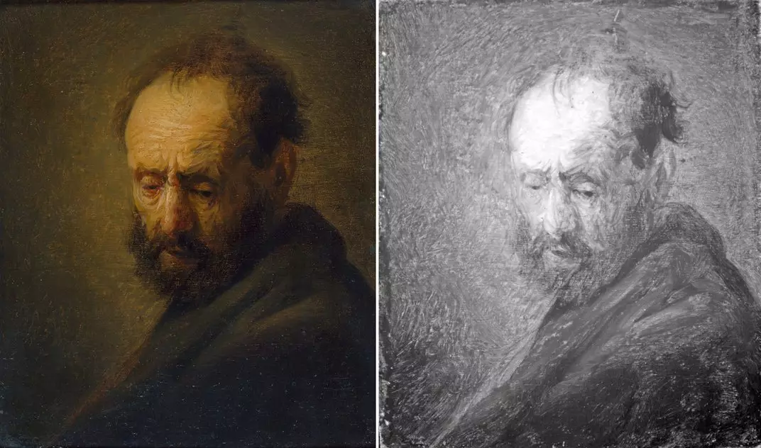 Skilderij as nep beskôge, ferstjoerd nei opslach kin echt Rembrandt wêze 21895_3