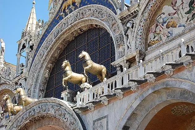 Bazilika svetega Marka v Benetkah Italija