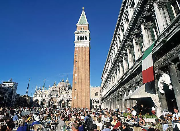 Trg svetega Marka Benetke Italija