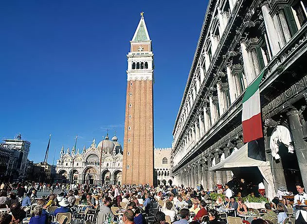 Dataran St Marks Venice Itali