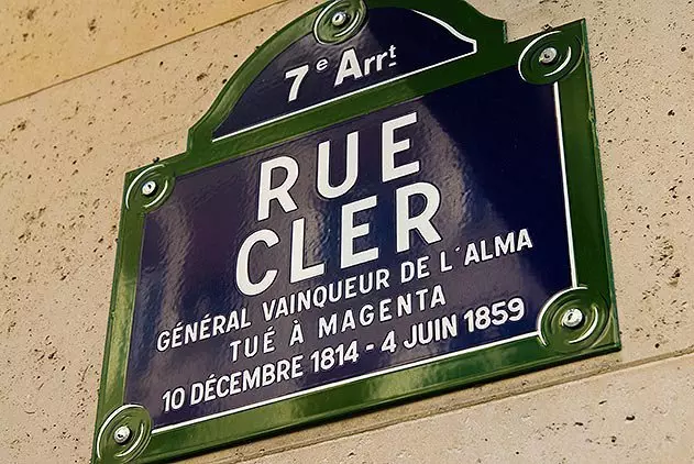 Rue Cler Parisin yeddinci rayonu