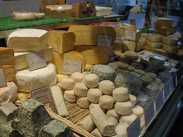 Parisian cheese shop