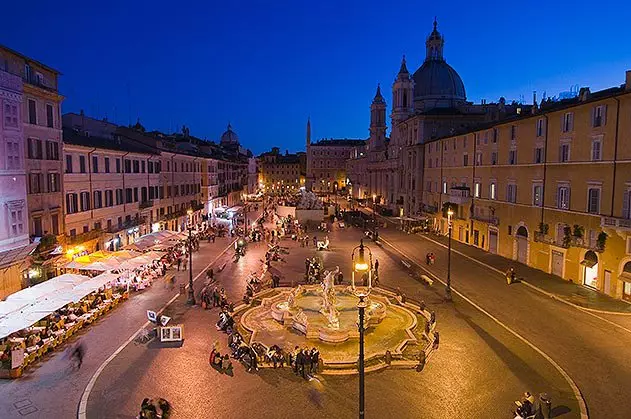 Plaza Navona de noche