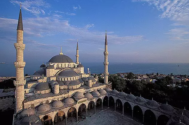 Modra mošeja sultana Ahmeda Istanbul Turčija