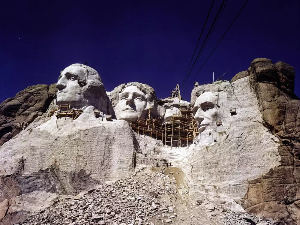 Κατασκευή Mount Rushmore