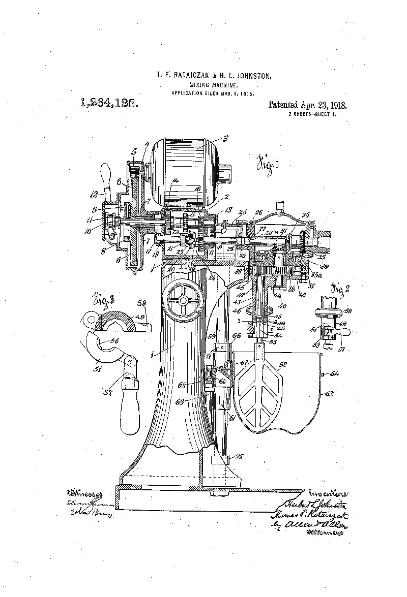 Pou 100 ane, KitchenAid te mak kanpe kanpe nan mixers kanpe