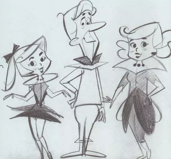 طرح شخصیت های اولیه خانواده جتسون