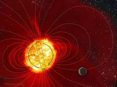 Hvězda Tau Boo také převrací své magnetické pole