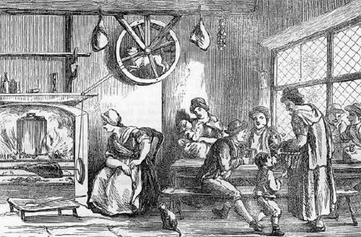 Usa ka turnspit nga iro nga nagbuhat sa iyang butang