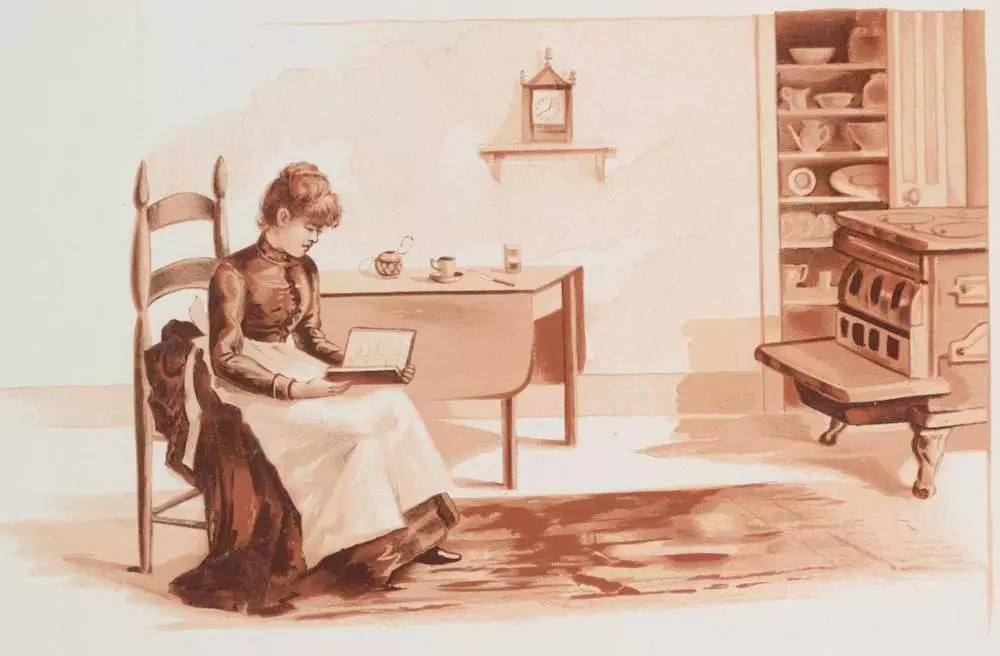A receptek a 19. század végi amerikai szakácskönyvekben