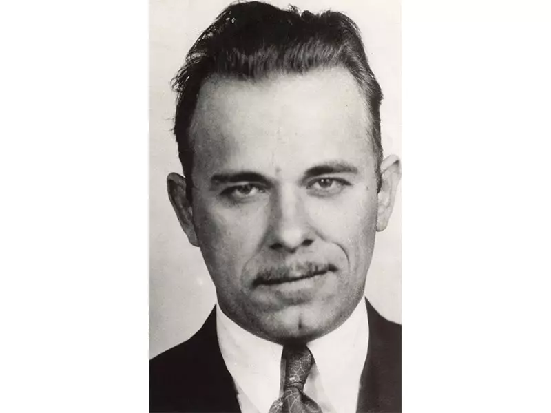 Dillinger mugshot letterboxed