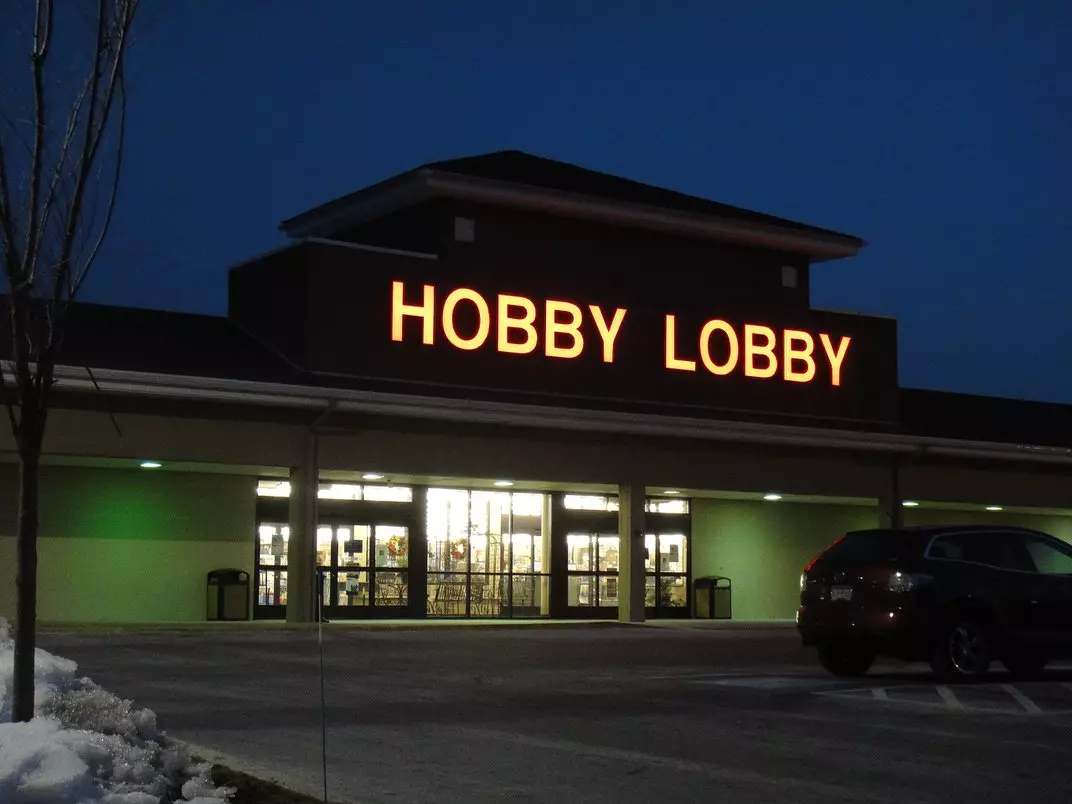 „Hobby Lobby“ parduotuvė Trekslertaune, Pensilvanijoje