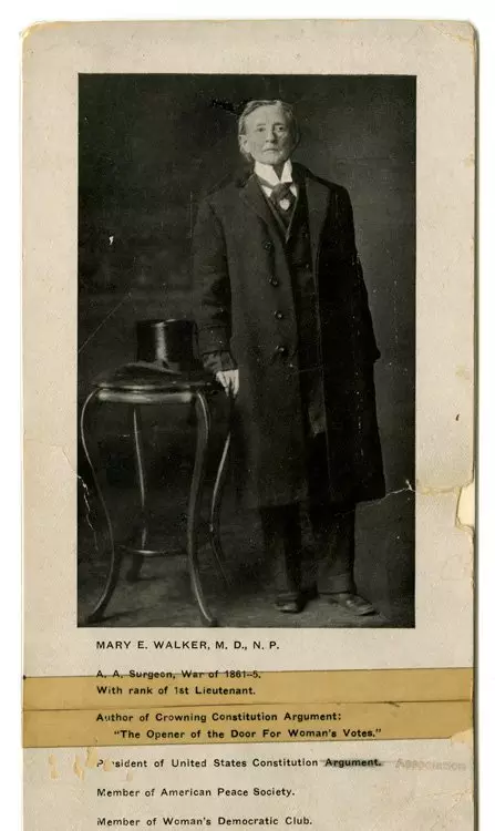 Mary Walker, a "Nova Mulher" Original