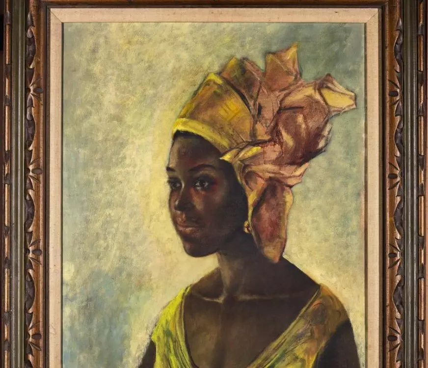 Familie besef dat lank vergete portret deur die beroemde Nigeriese kunstenaar Ben Enwonwu geskilder is