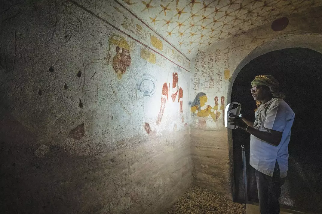 Inside the tomb of King Tantamani