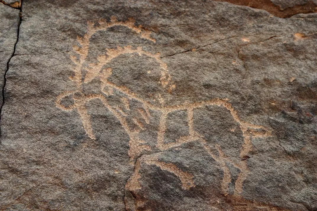 E iva Nofoaga Fou, Mai le taulaga a Saina i le Saudi Rock Art Complex, auai i le Lisi o Measina a le Lalolagi a le UNESCO 23243_4