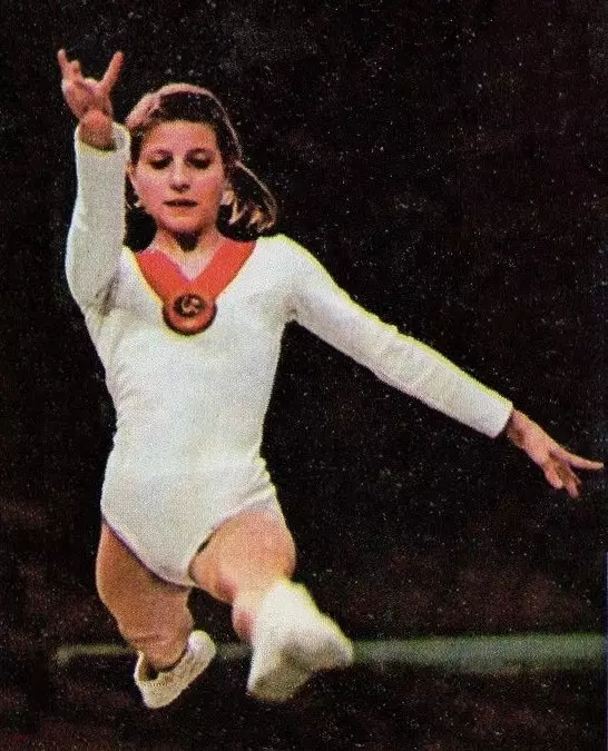 Olga Korbut, protagonista delle Olimpiadi del 1972