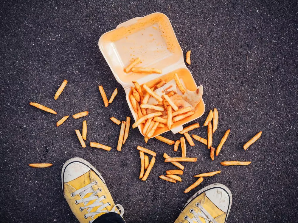 O quanto você quer essas batatas fritas?