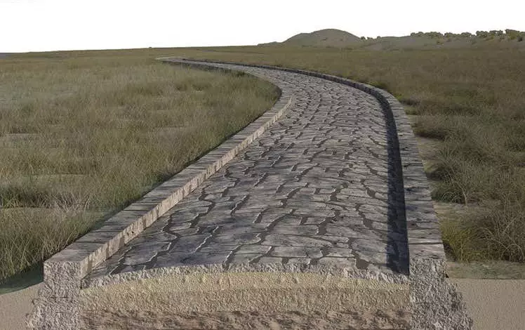 Des traces de voie romaine submergée découvertes sous la lagune vénitienne