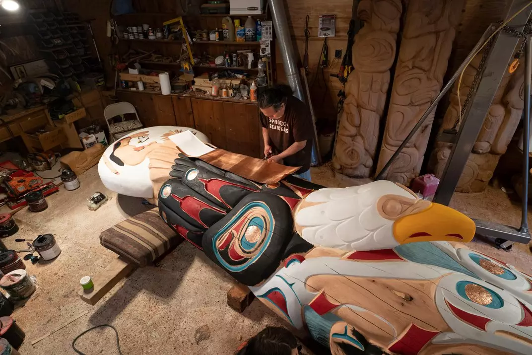 Yerli Aktivistler Neden Ülke Boyunca 25 Metrelik Bir Totem Direği Sürüyor? 23534_3