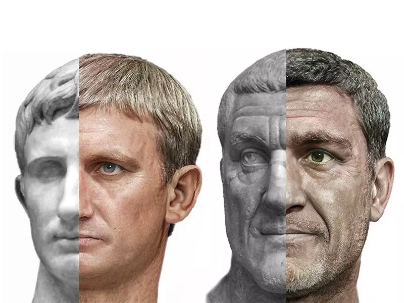 Peer Into the Past With Photorealistic Portraits of Roman Emperors