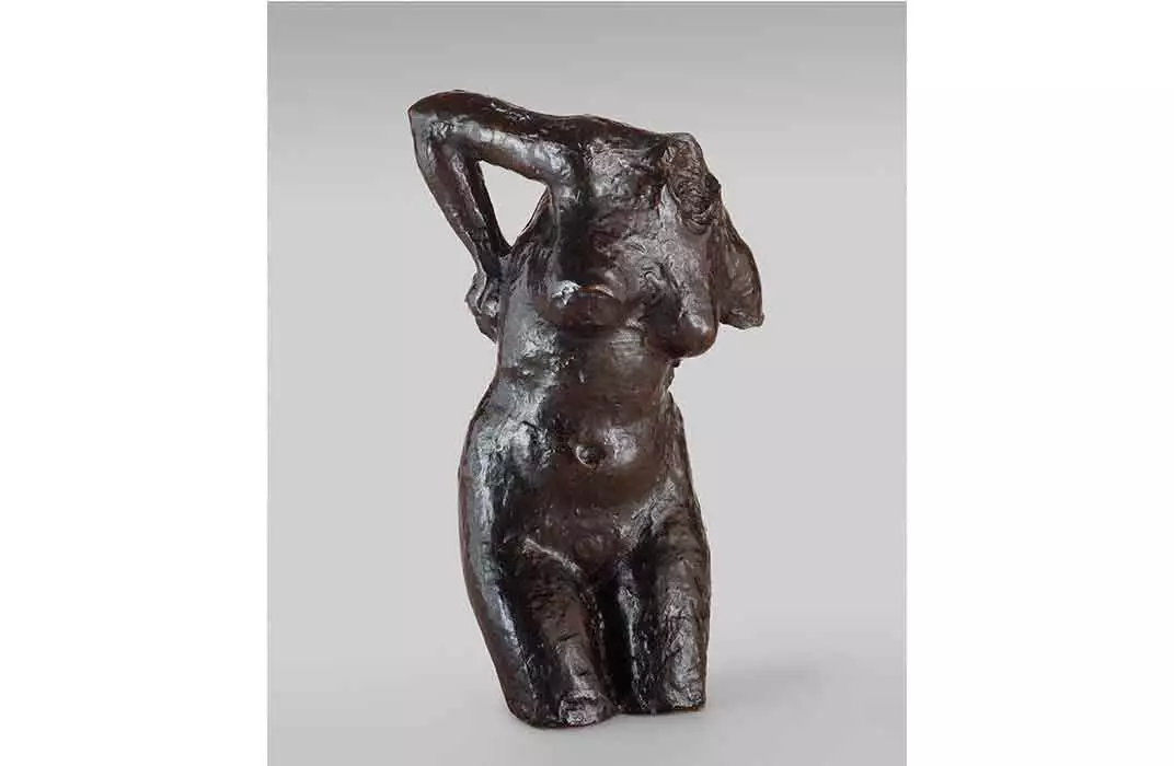 Degas, Muller frotando as costas cunha esponxa