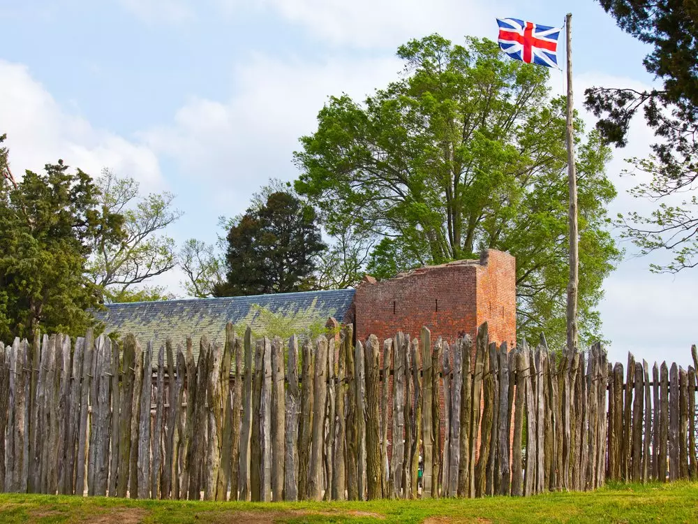 APVA Jamestown Memorial Church, 1607 James Fort