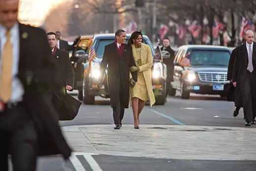 Mafi Kyawun Hotuna Daga Bikin rantsar da Obama na Farko 23845_1