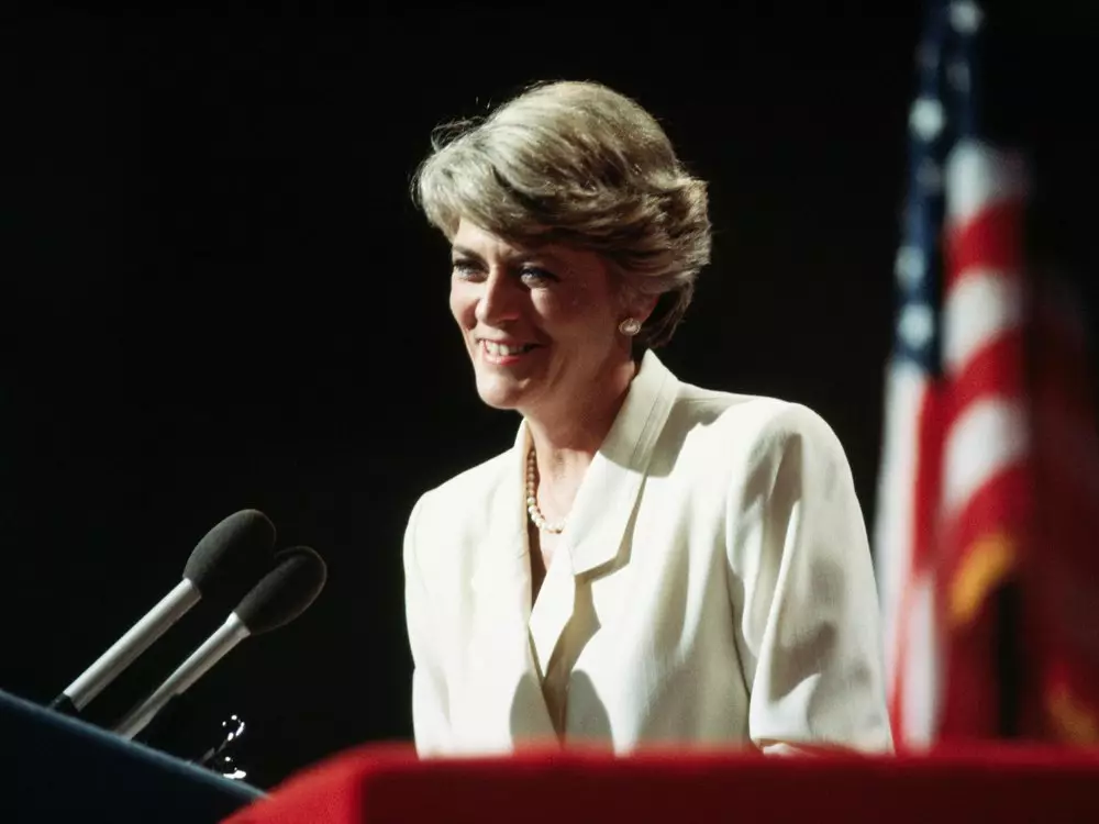 Kamoo Letšolo la Geraldine Ferraro la 1984 le Felisitseng Siling ea Khalase ea Motlatsi oa Mopresidente.