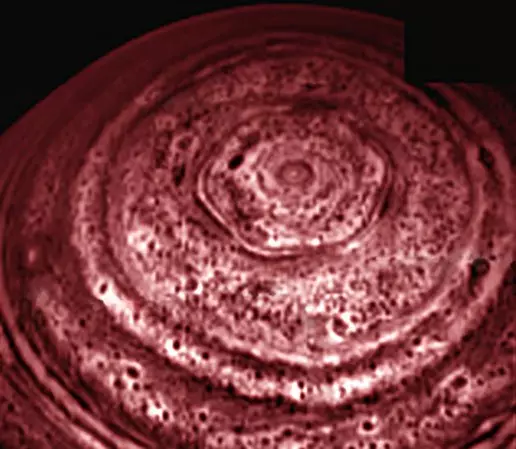 Saturn's Polar Hexagon