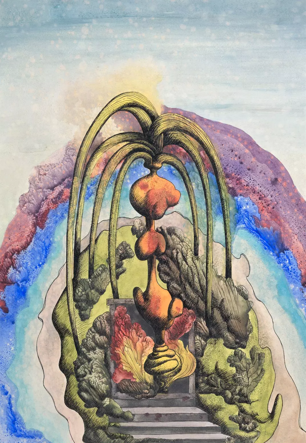 Tate သည် လူသိနည်းသော Surrealist Ithell Colquhoun ၏ Archive of Works ကို ရယူခဲ့သည်။