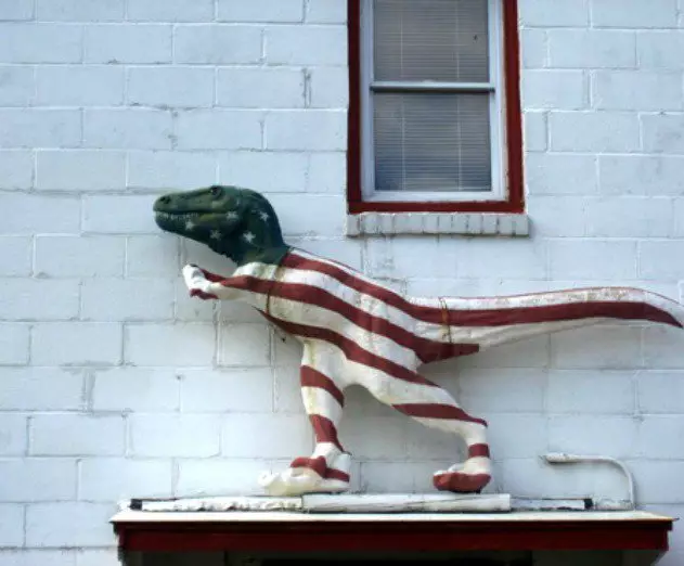 Star-Spangled Theropod, Beloit, Visconsin