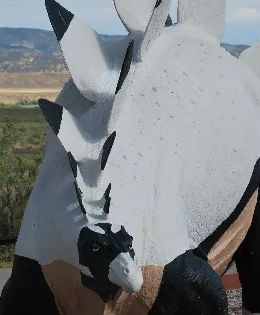 Bunter Stegosaurus, Dinosaur National Monument, Utah