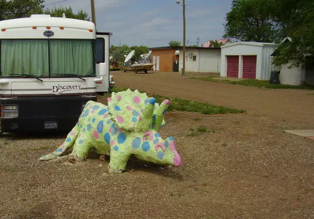 Polka-Dot Triceratops, Jordani, Montana