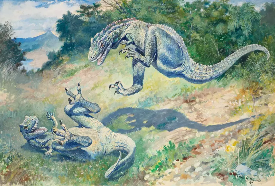 Duha ka Siglo sa Dinosaur Art Nabuhi Niining Nindot nga Bag-ong Libro 24181_2