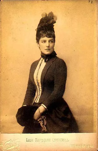Jennie Jerome ក្នុងទសវត្សរ៍ឆ្នាំ 1880