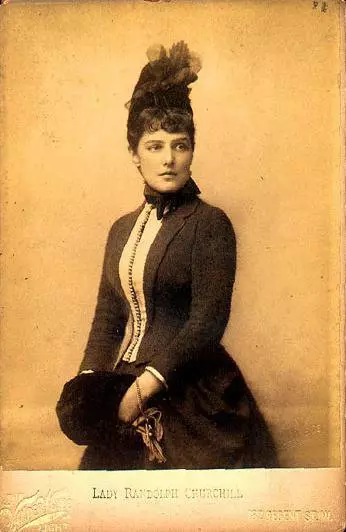 Η Jennie Jerome τη δεκαετία του 1880