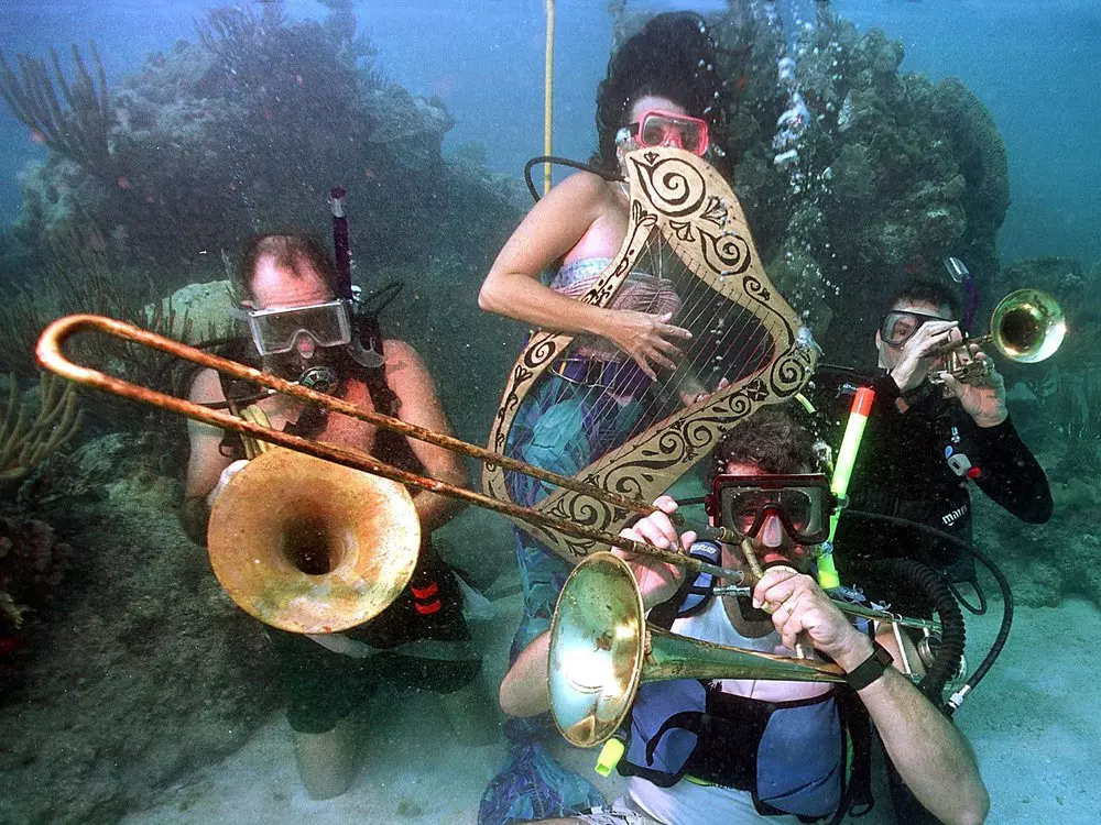 Este festival de música da Flórida acontece completamente debaixo d'água