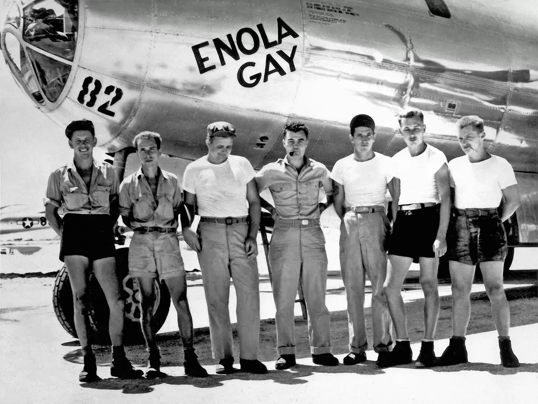 Ground crew of Enola Gay