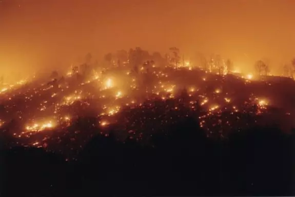 آتشسوزی جنگلی در سال 2002 در کلرادو