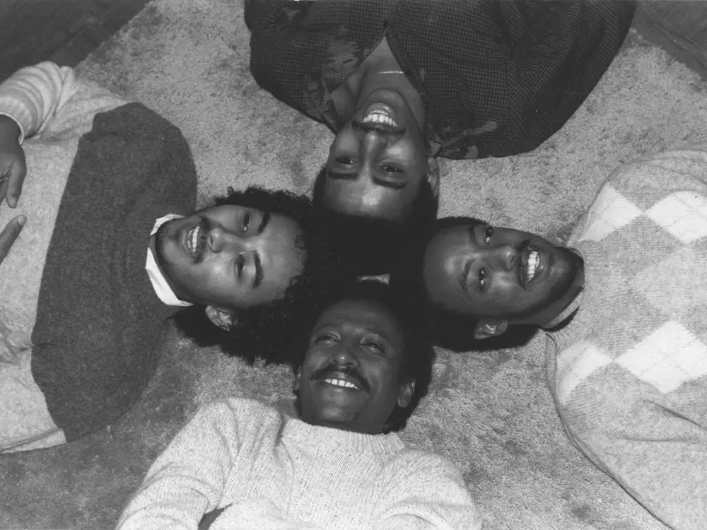 Admas. Mula sa kaliwa, clockwise: Abegasu Shiota, Henock Temesgen, Tewodros Aklilu, at Yousef Tesfaye. (Larawan sa kagandahang-loob ng Frederiksberg Records)