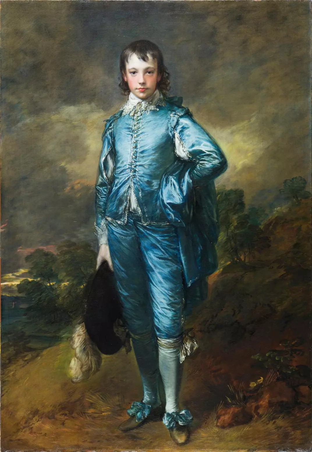 'Blue Boy' Gainsborough a tounen nan UK-men kèk ekspè pè pou sekirite li. 24859_3