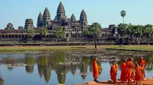 Breytt loftslag gæti hafa leitt til falls Angkor