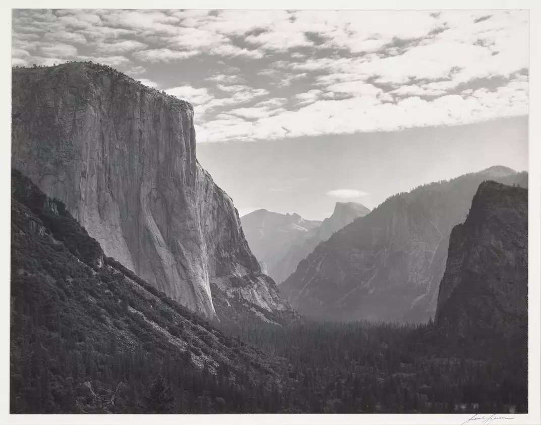 Nije tentoanstelling dielt seldsume foto's fan Ansel Adams fan it Amerikaanske Westen 24963_1